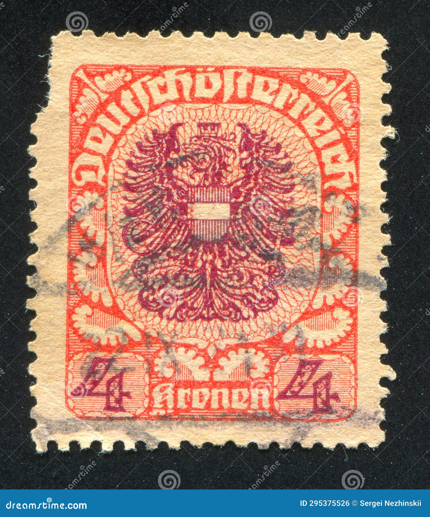 Eagle editorial photo. Image of insignia, postmark, postage - 295375526