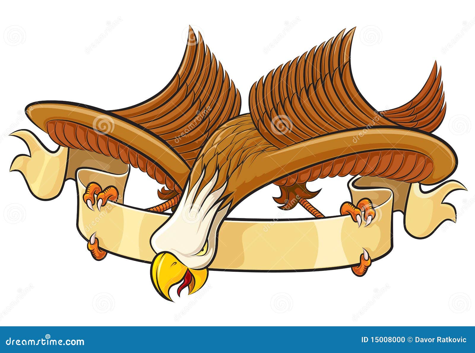 Eagle Banner Vector
