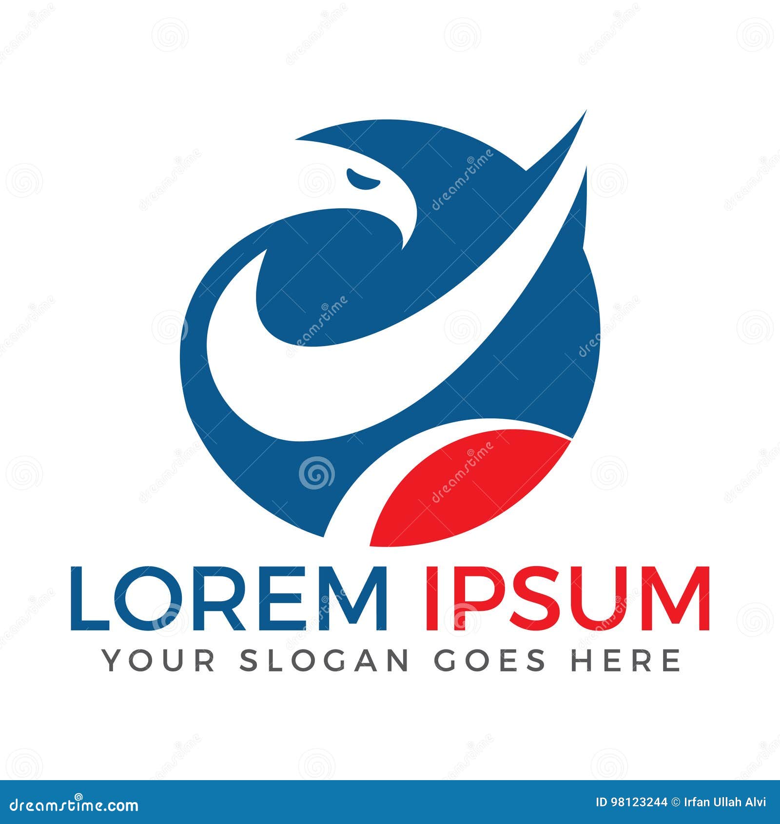 Eagle Business Logo Design. Stock Vector - Illustration of corporate ...