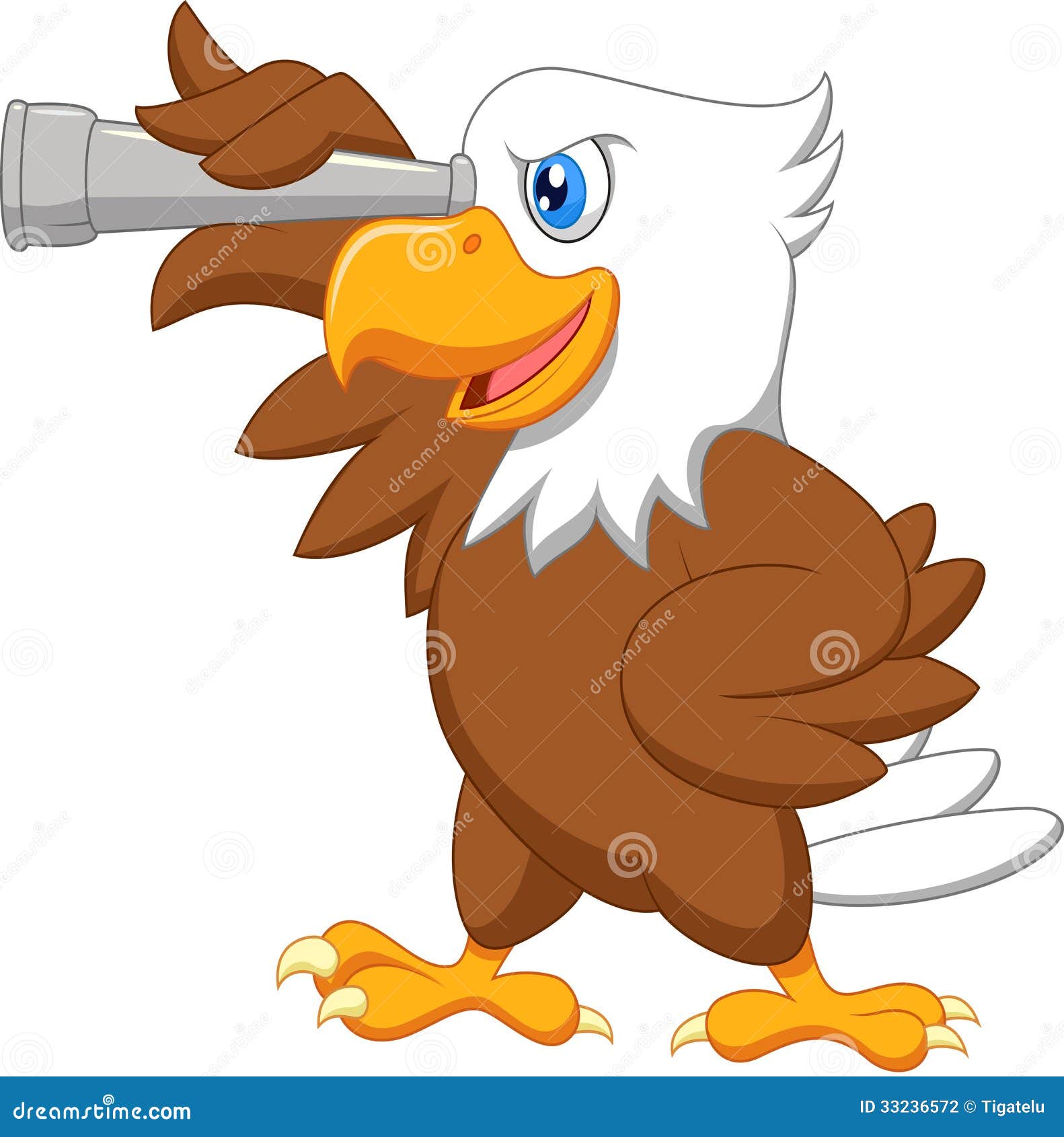 Eagle Cartoon Thumbs Up | CartoonDealer.com #44067451