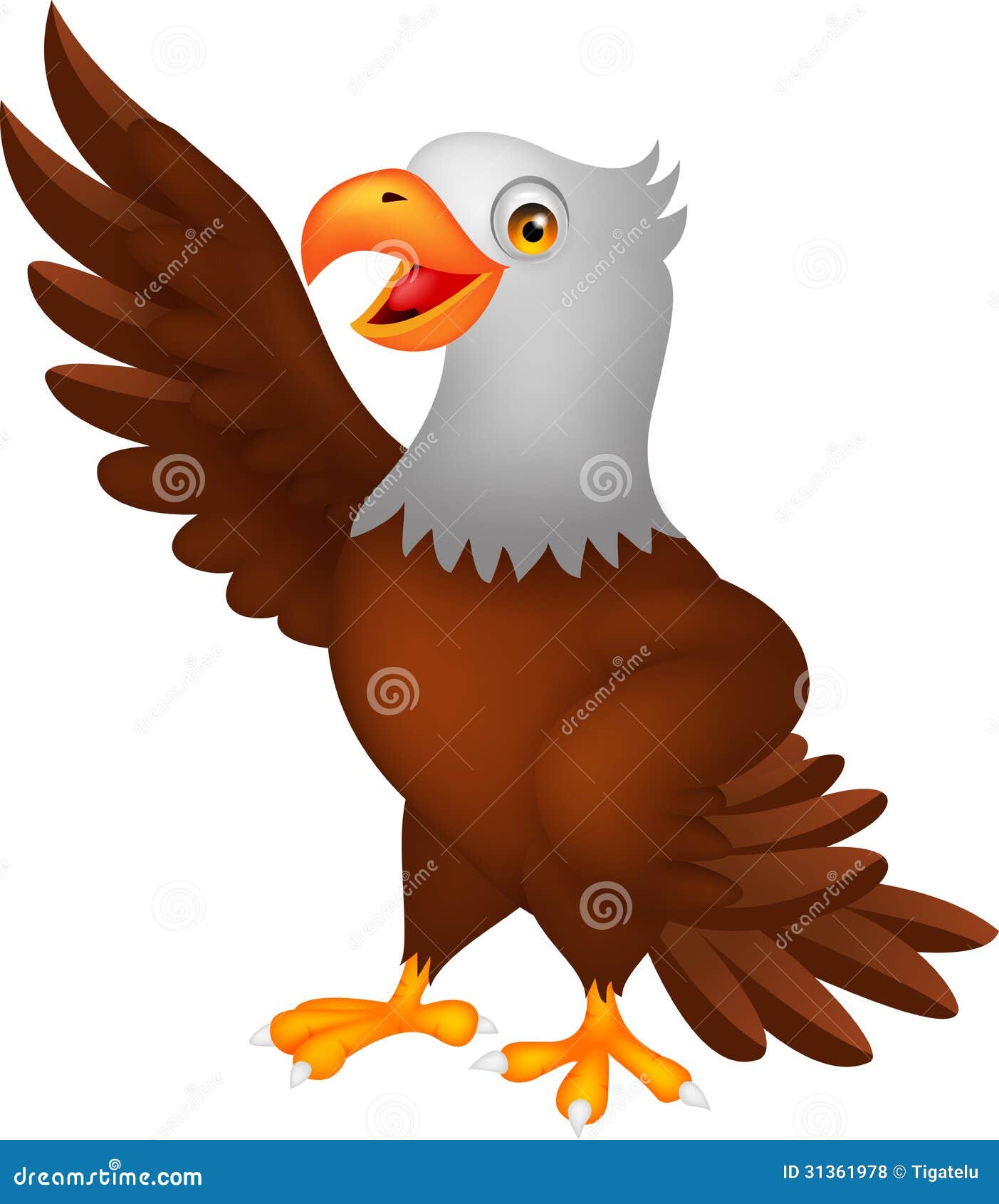 Eagle Cartoon | CartoonDealer.com #27330003