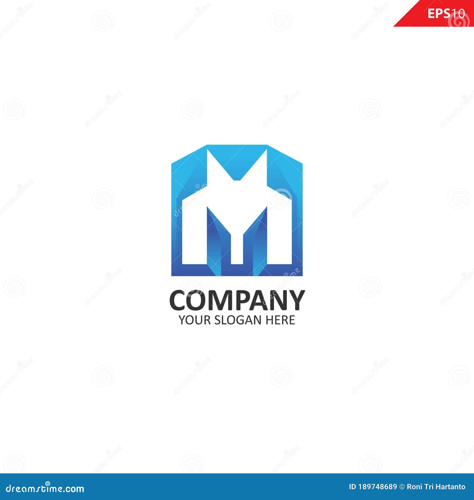 Initial M Logo Design Inspiration Stock Illustration - Illustration of ...