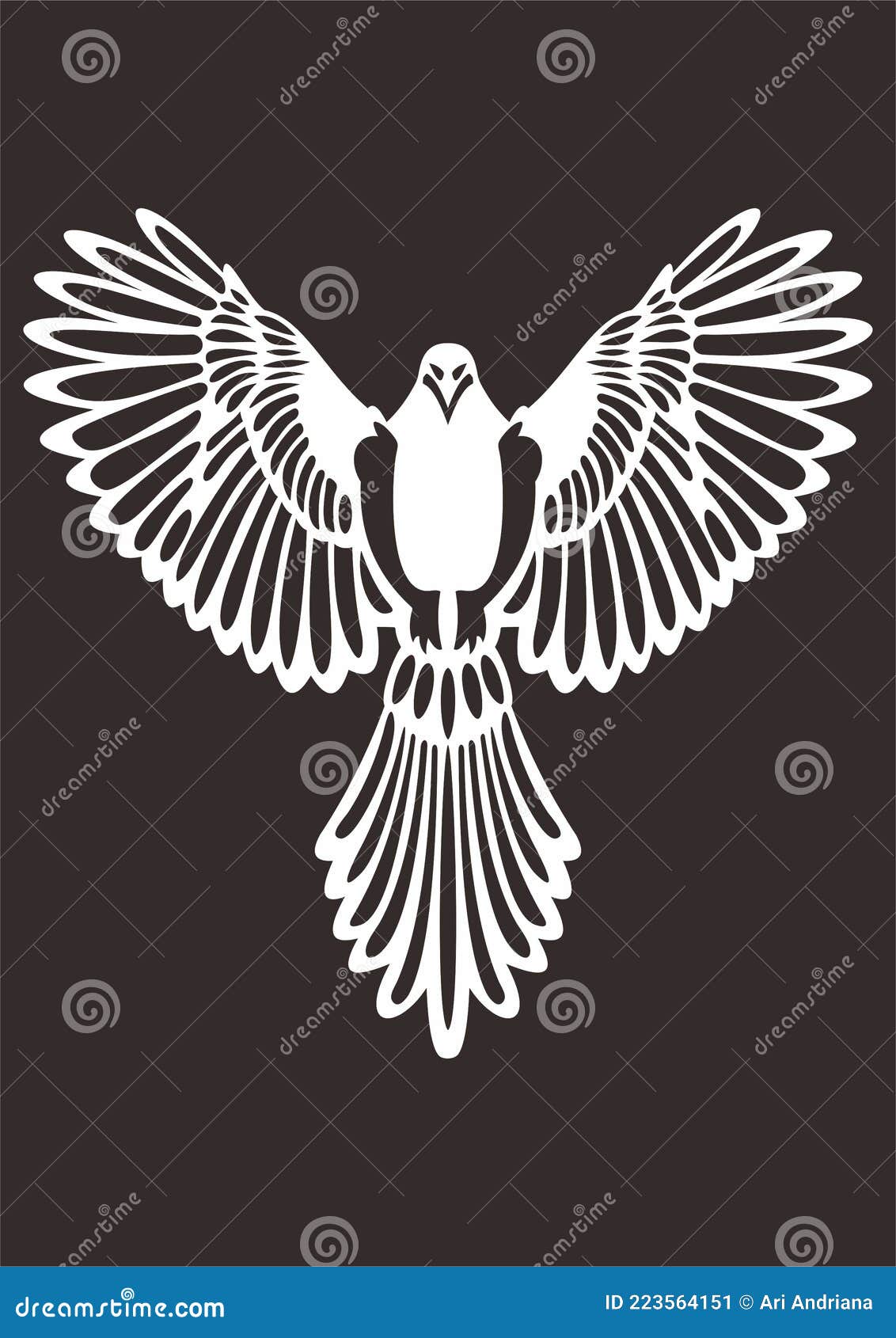 Eagle Design Art for Decorative Stock Vector - Illustration of eagle ...