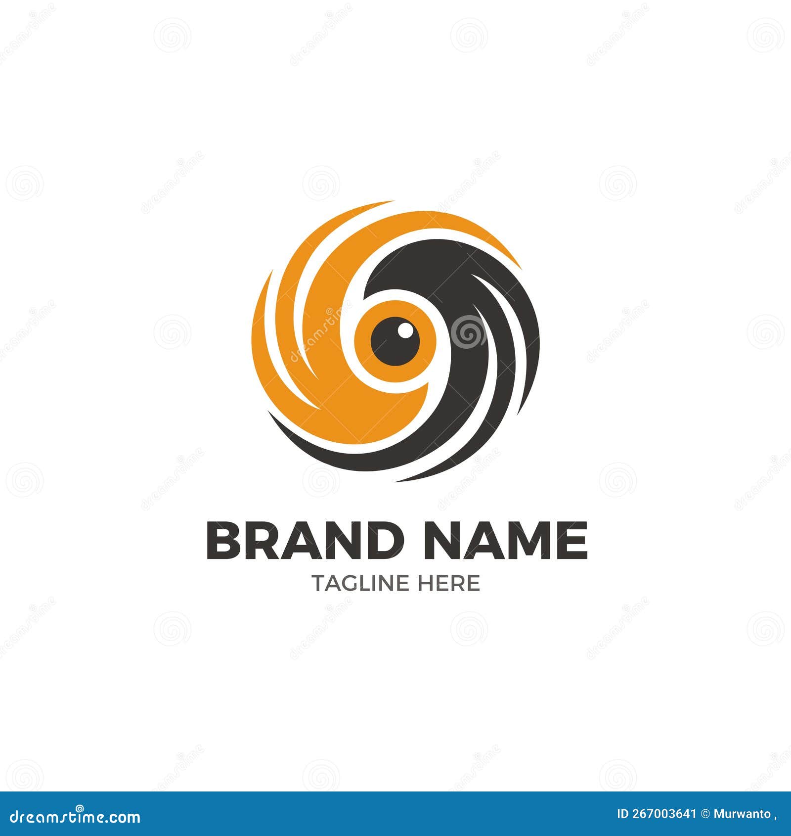 Eagle Eye Logo Design Template Stock Vector - Illustration of logotype ...