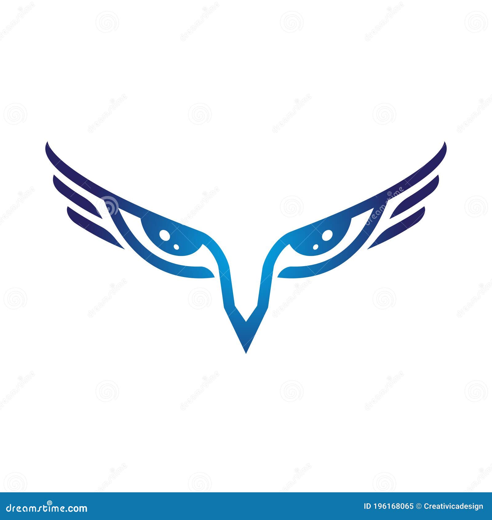 Eagle Eye Symbol Predator Eye Vector Stock Vector - Illustration of ...