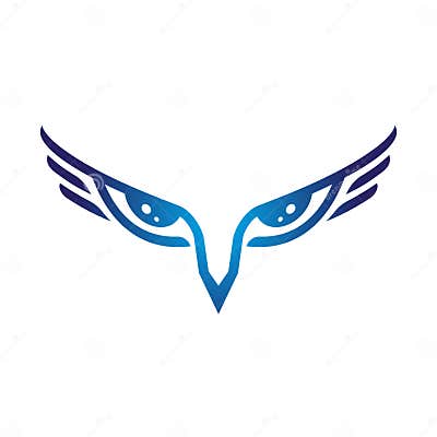 Eagle Eye Symbol Predator Eye Vector Stock Vector - Illustration of ...
