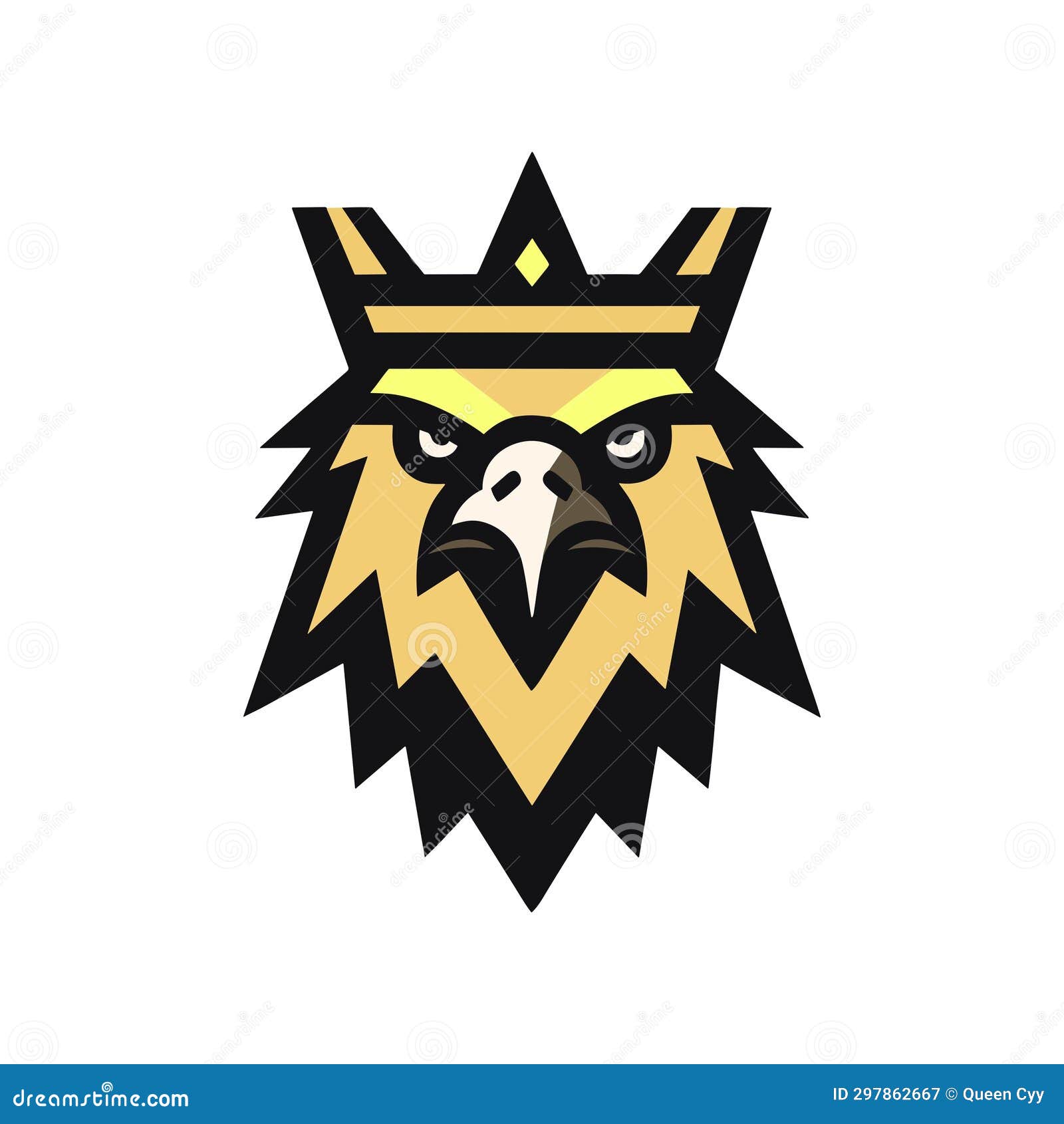 Regal Eagle Logo Vector Illustration Stock Vector - Illustration of ...