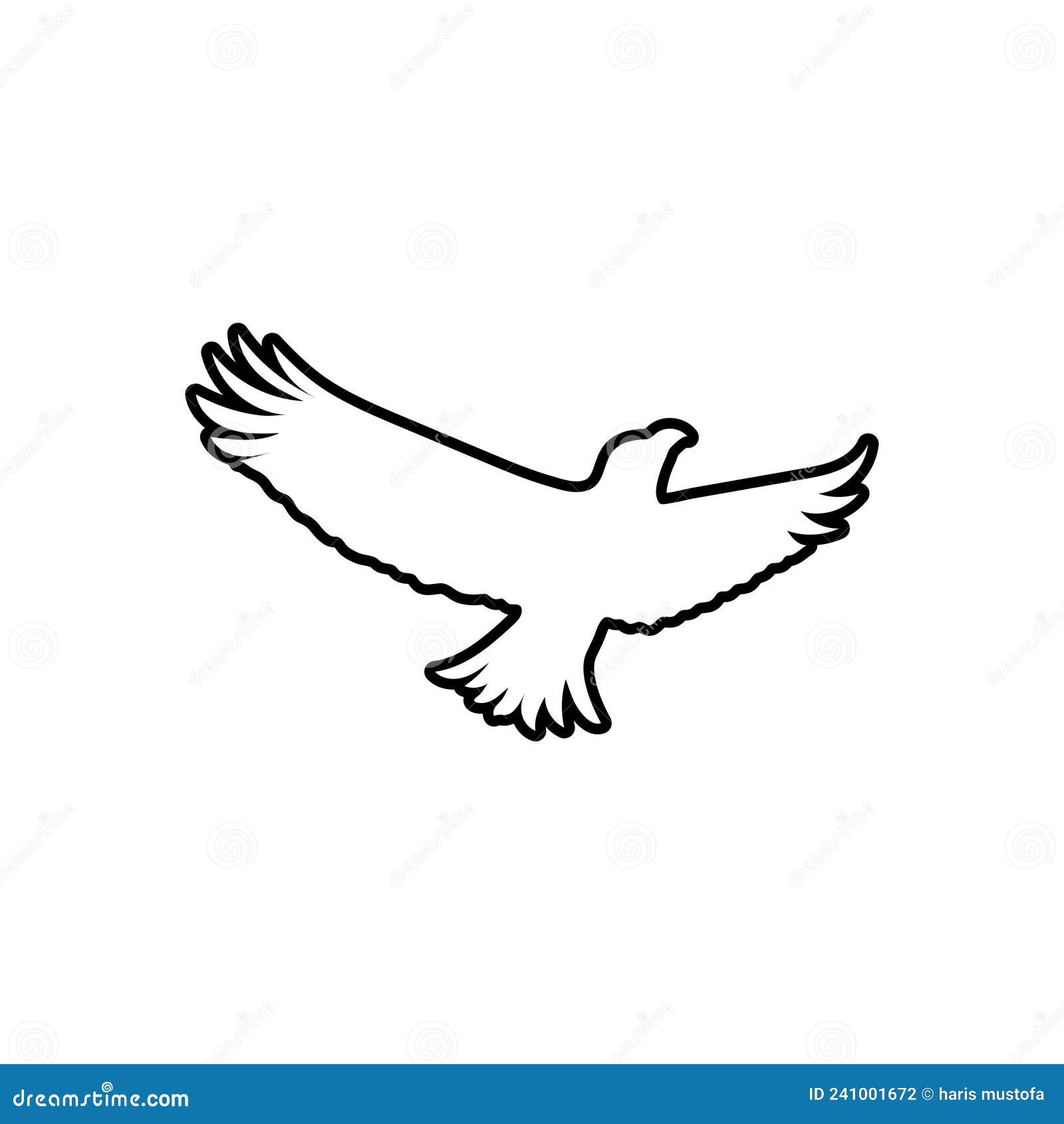 Eagle Flying Icon Design Template Vector Isolated Stock Illustration ...
