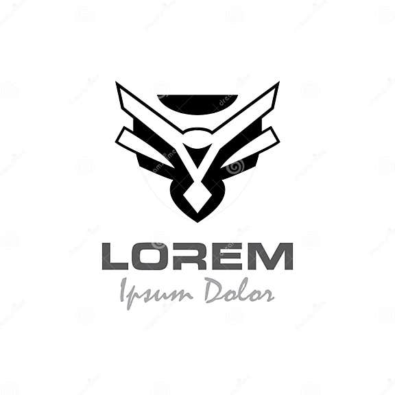 Eagle Guard Protection Logo Template Stock Vector - Illustration of hawk, cyber: 172270683