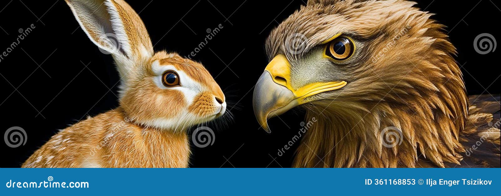 Predator And Prey Dynamics In Natural Habitats Royalty-Free Stock ...