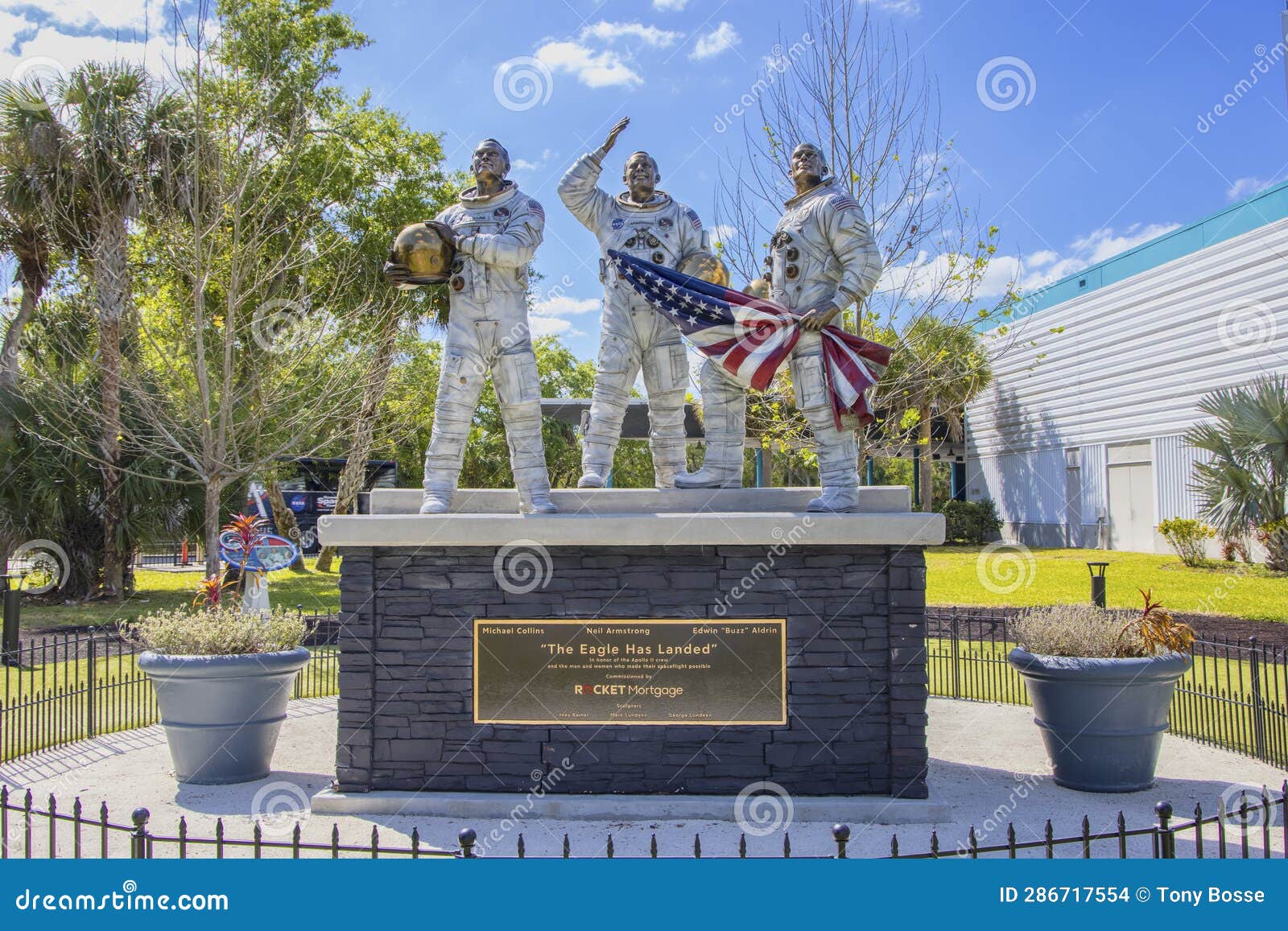 The Eagle Has Landed Commemorative Statue Display of Michael Collins ...