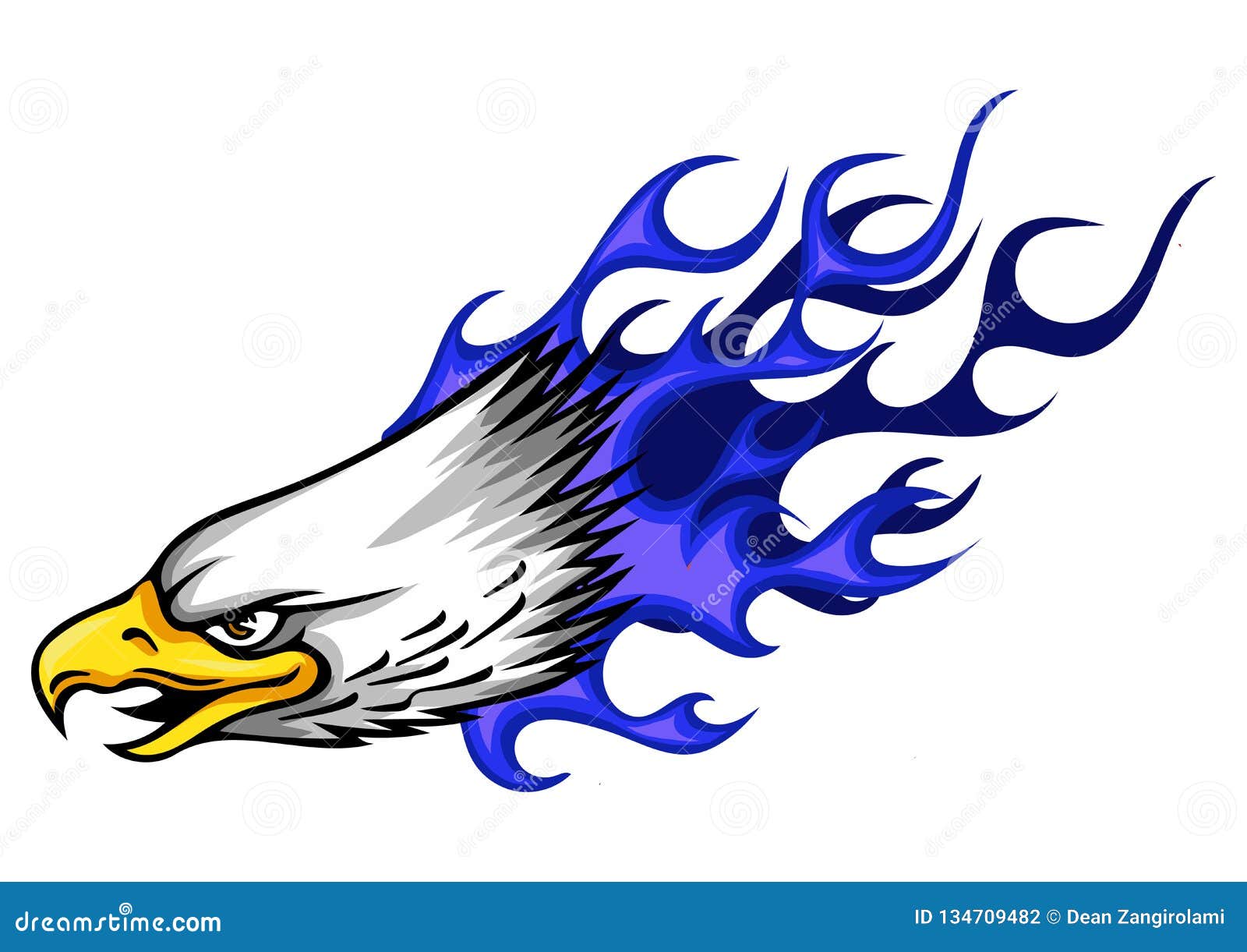 Blue Fire Eagle