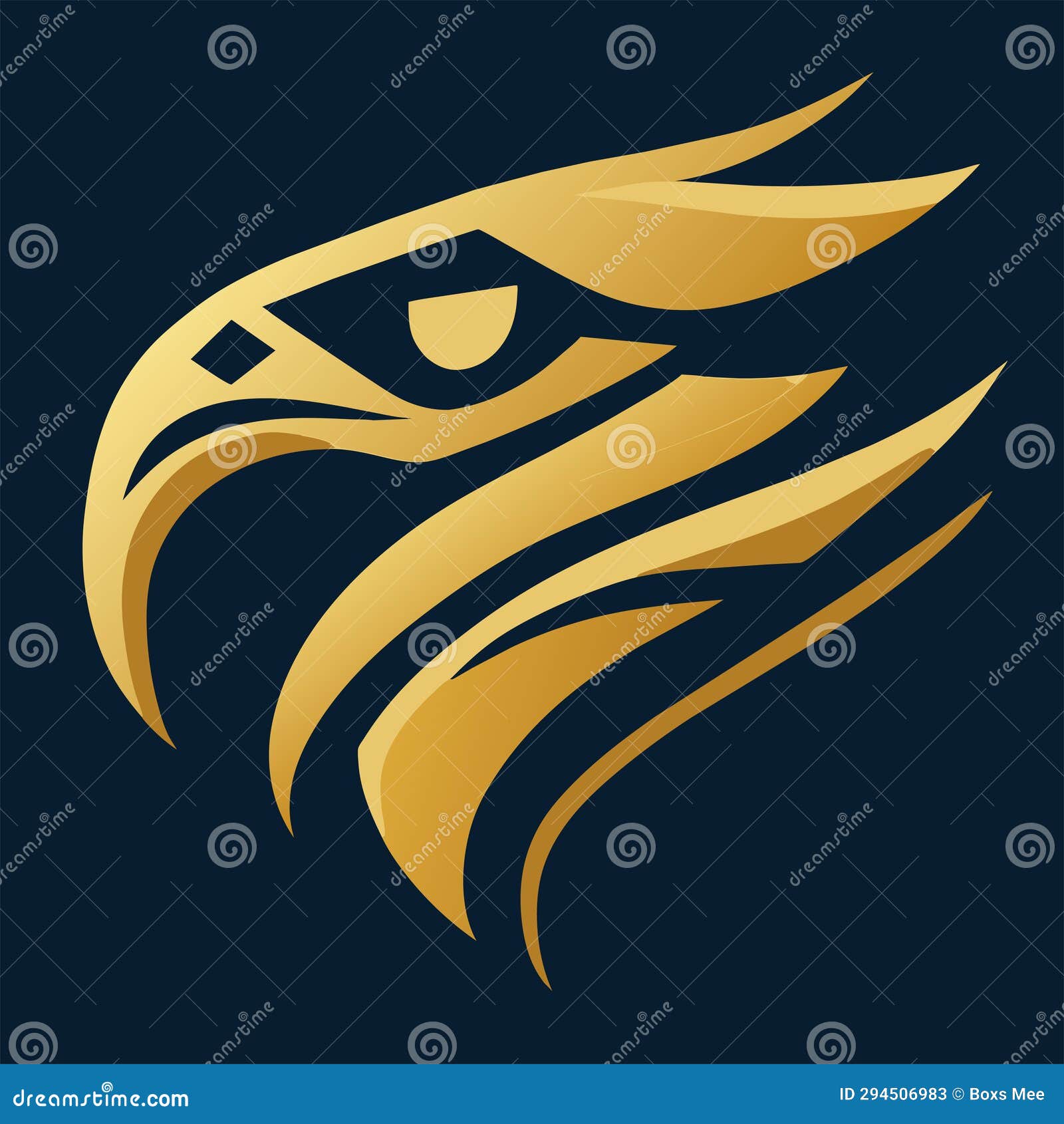 Eagle Head Logo Design Vector Template. Eagle Head Logo Design Stock ...