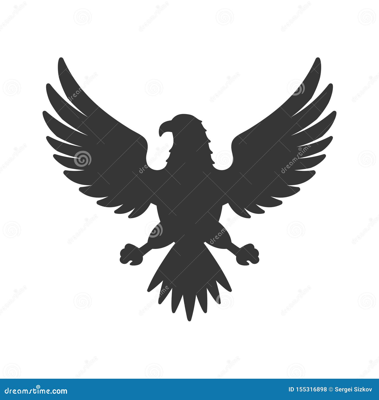 Eagle Icon Royalty-Free Stock Photography | CartoonDealer.com #5622335