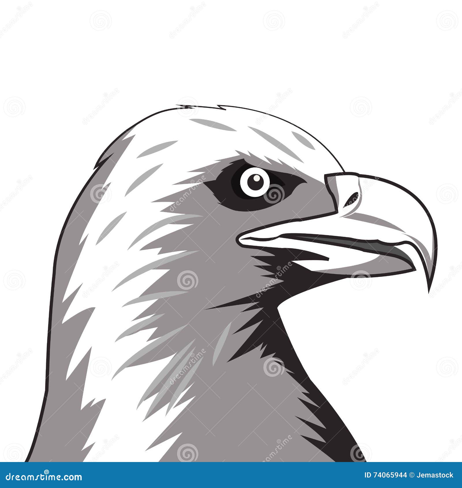 Eagle Icon Dier En Kunstontwerp Grafische Vector Stock Illustratie ...
