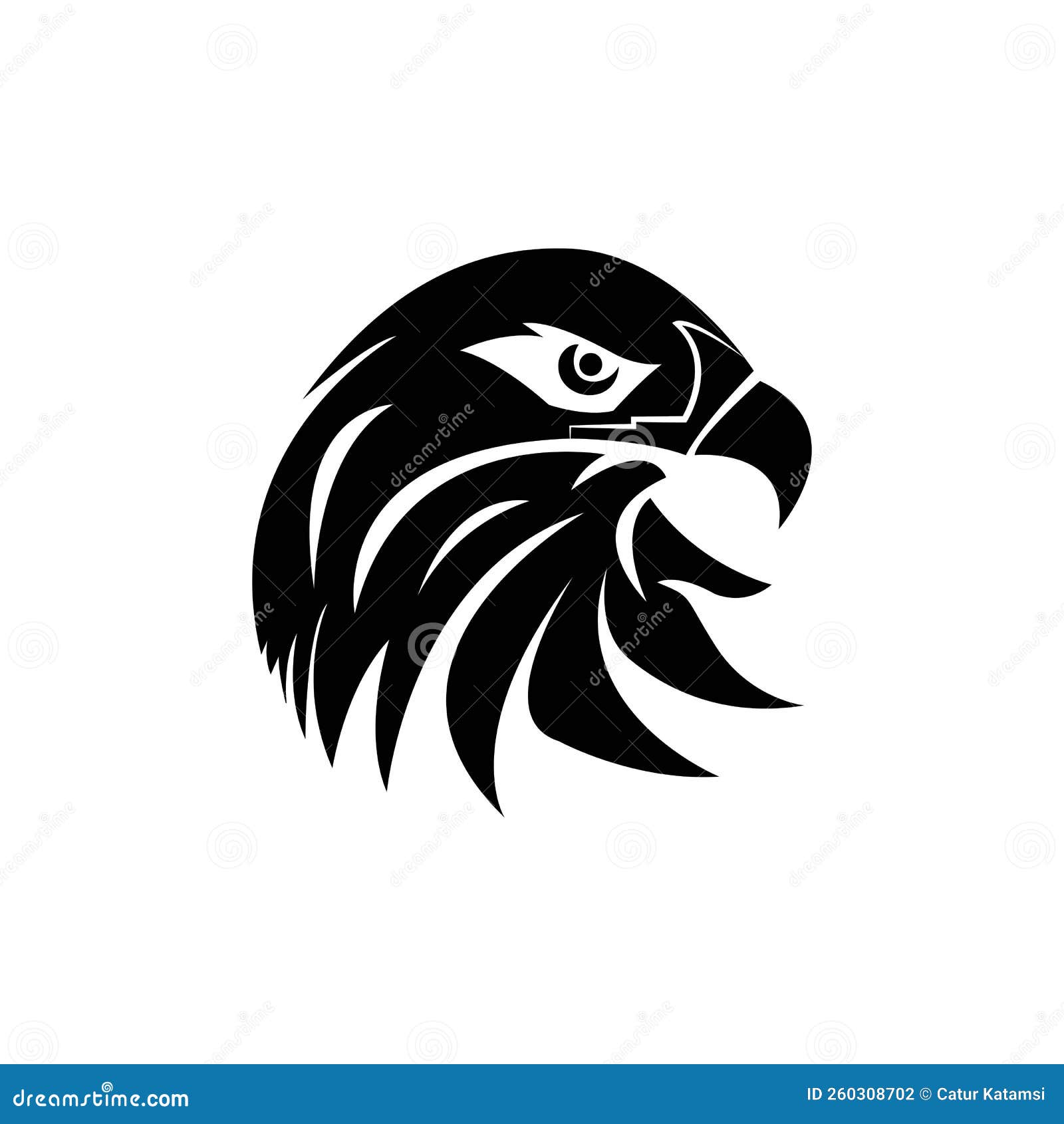 Eagle Icon Logo Vector Design Stock Illustration - Illustration of ...