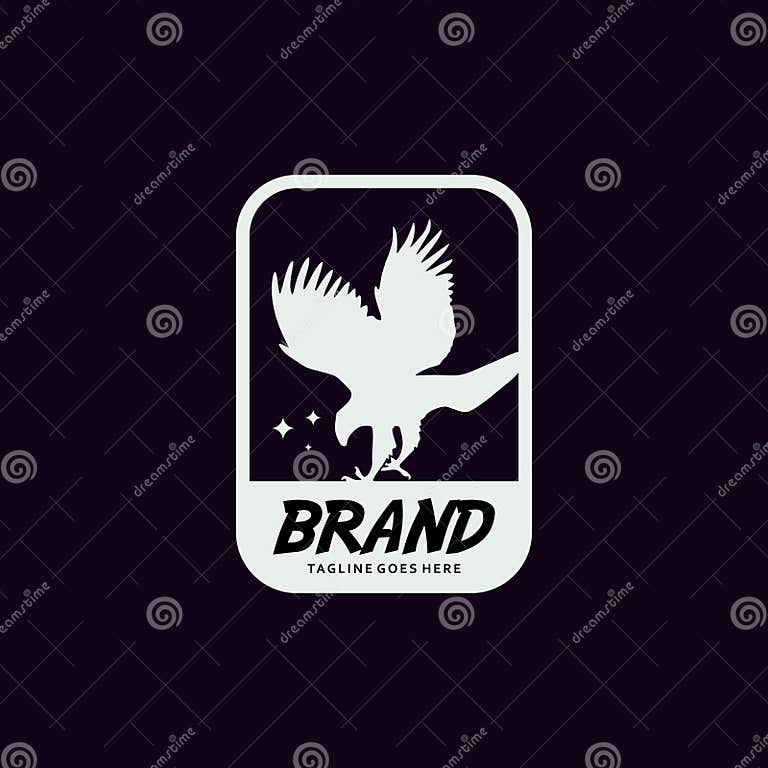 Eagle Label Logo Design Template. Design Elements for Logo, Label ...
