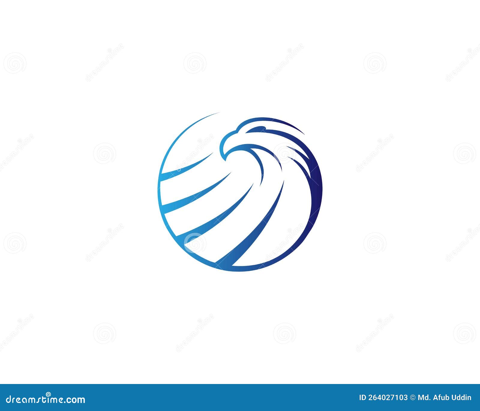 Eagle Logo Design stock vector. Illustration of agency - 264027103