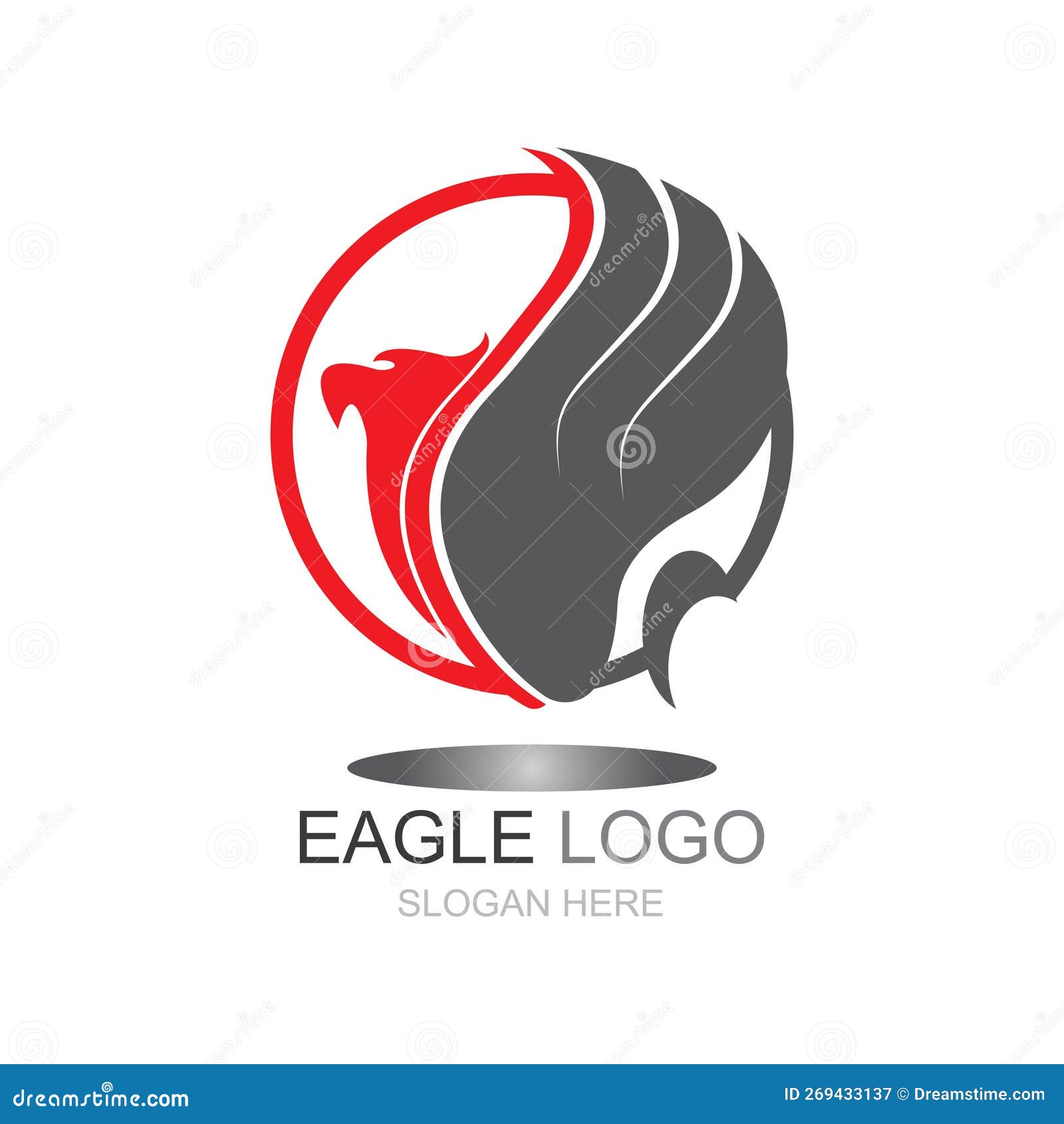 Eagle Logo Design. Fly Eagle Logo Design Vector Inspiration Stock ...