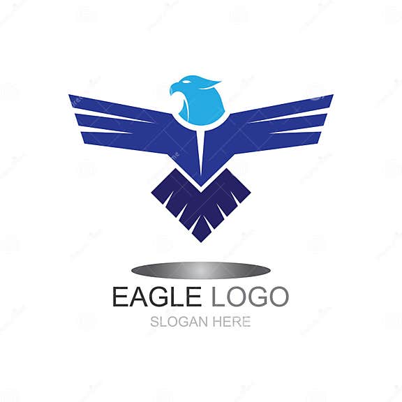 Eagle Logo Design. Fly Eagle Logo Design Vector Inspiration Stock ...