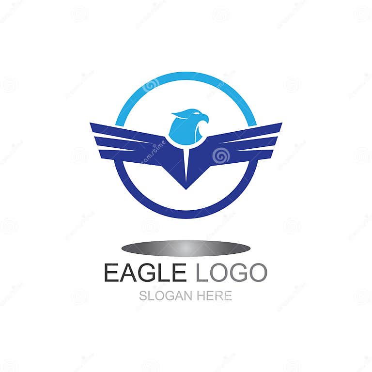 Eagle Logo Design. Fly Eagle Logo Design Vector Inspiration Stock ...