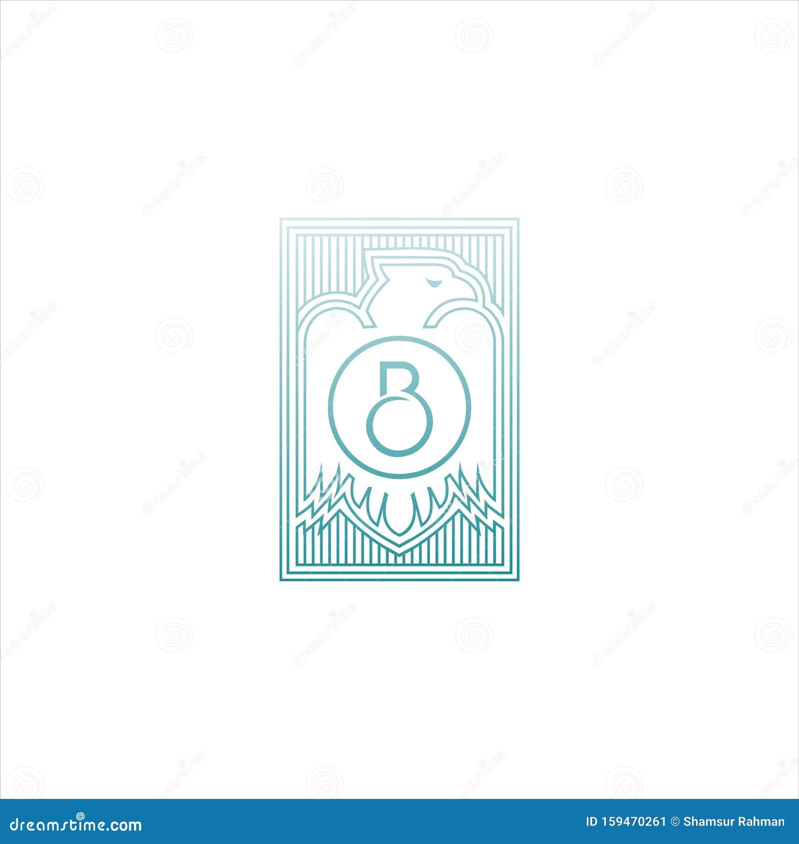 Eagle Logo design stock vector. Illustration of hotel - 159470261