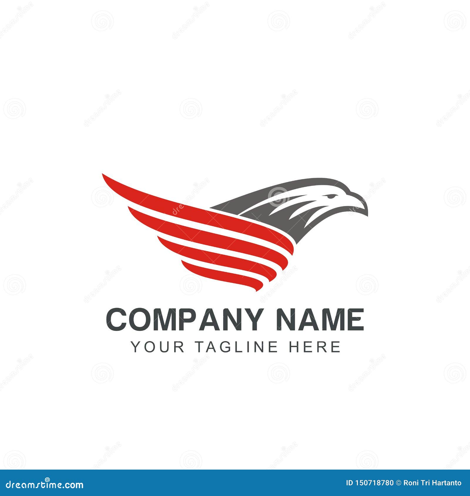 Eagle Logo Design Inspiration Modern Template Stock Vector ...