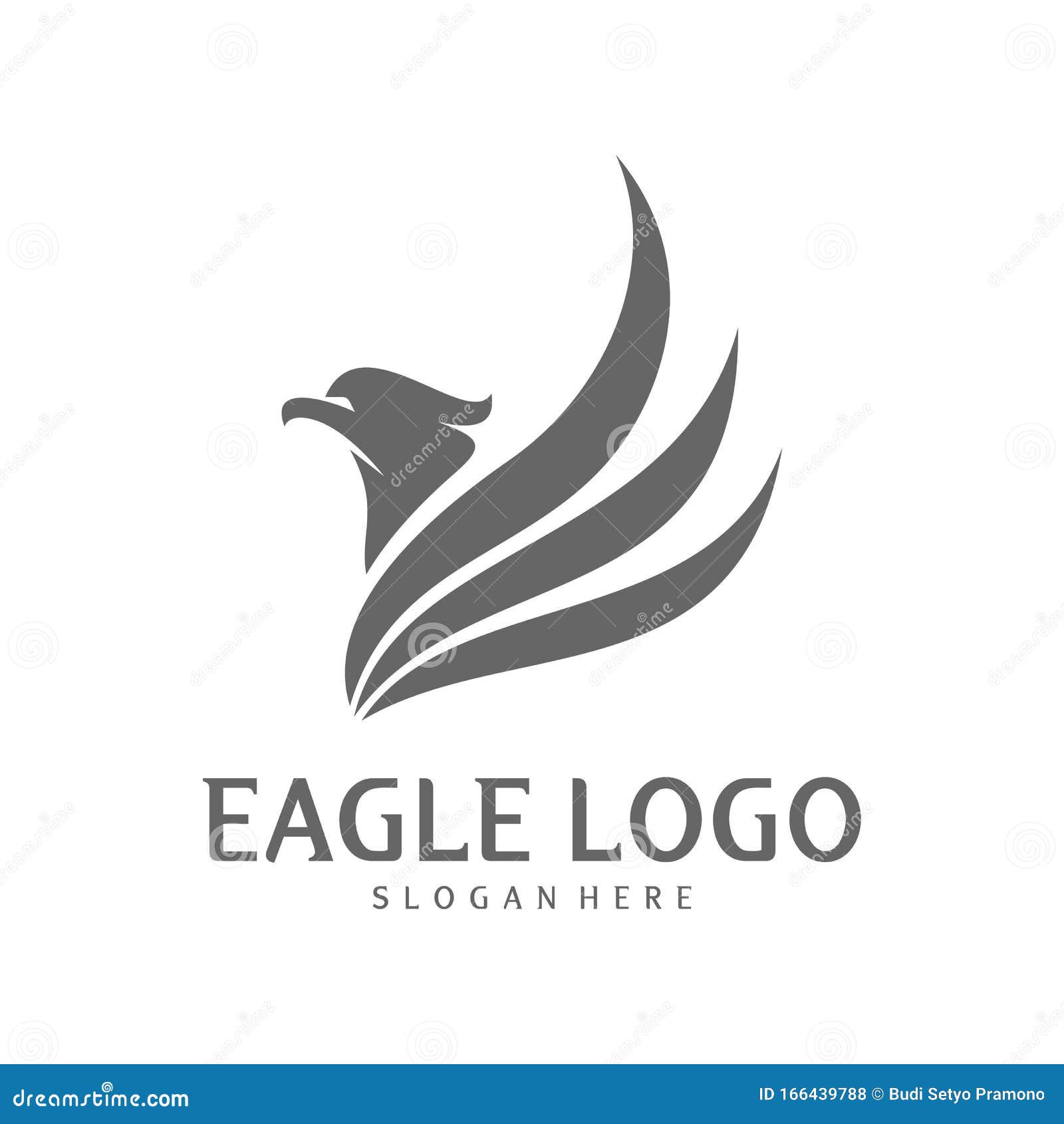 Eagle Logo Design Vector, Phoenix Logo Concept, Simple Eagle Logo ...