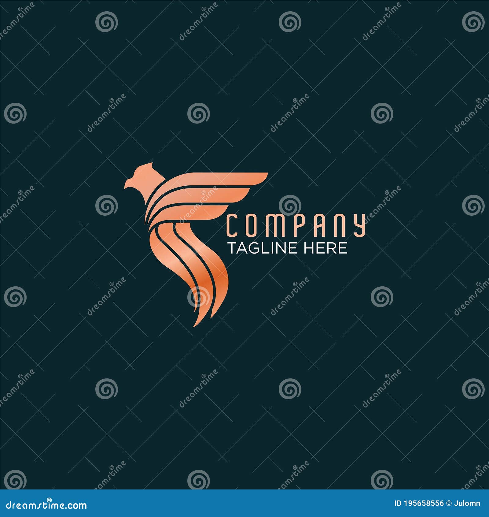 Simple Eagle Logo Icon Design Template Stock Vector - Illustration of ...
