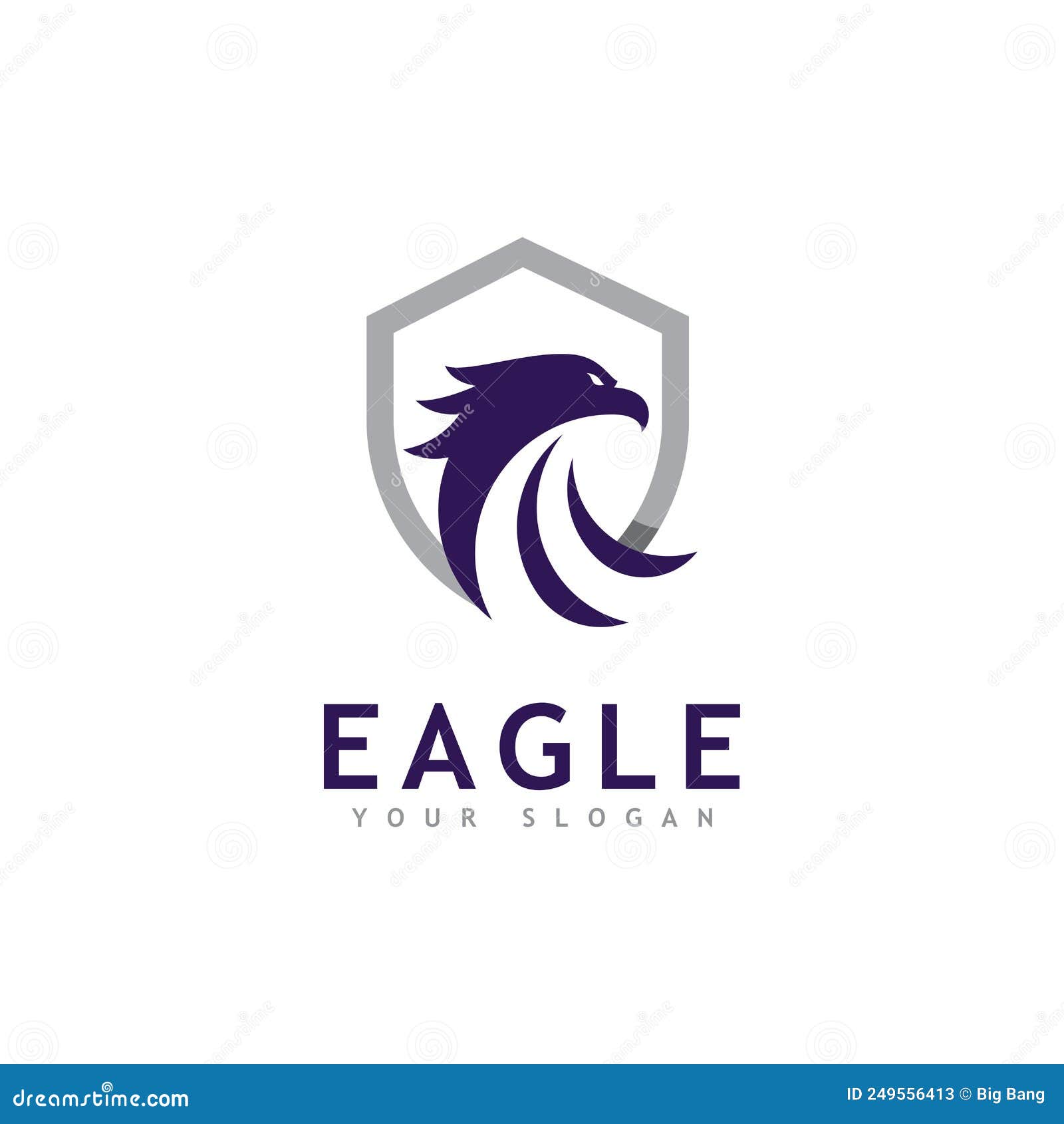 Eagle Logo Vector, Creative Eagle Icon Template Illustration Stock Vector - Illustration of head ...