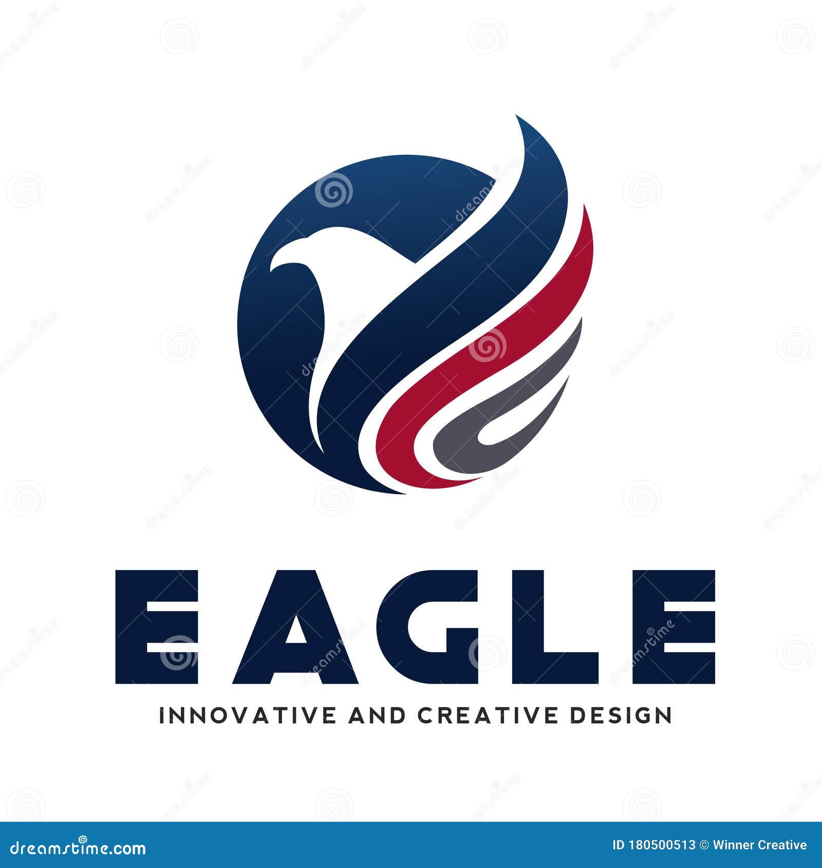 Eagle Photography Logo. Eagle Drone Camera Logo Design Cartoon Vector ...