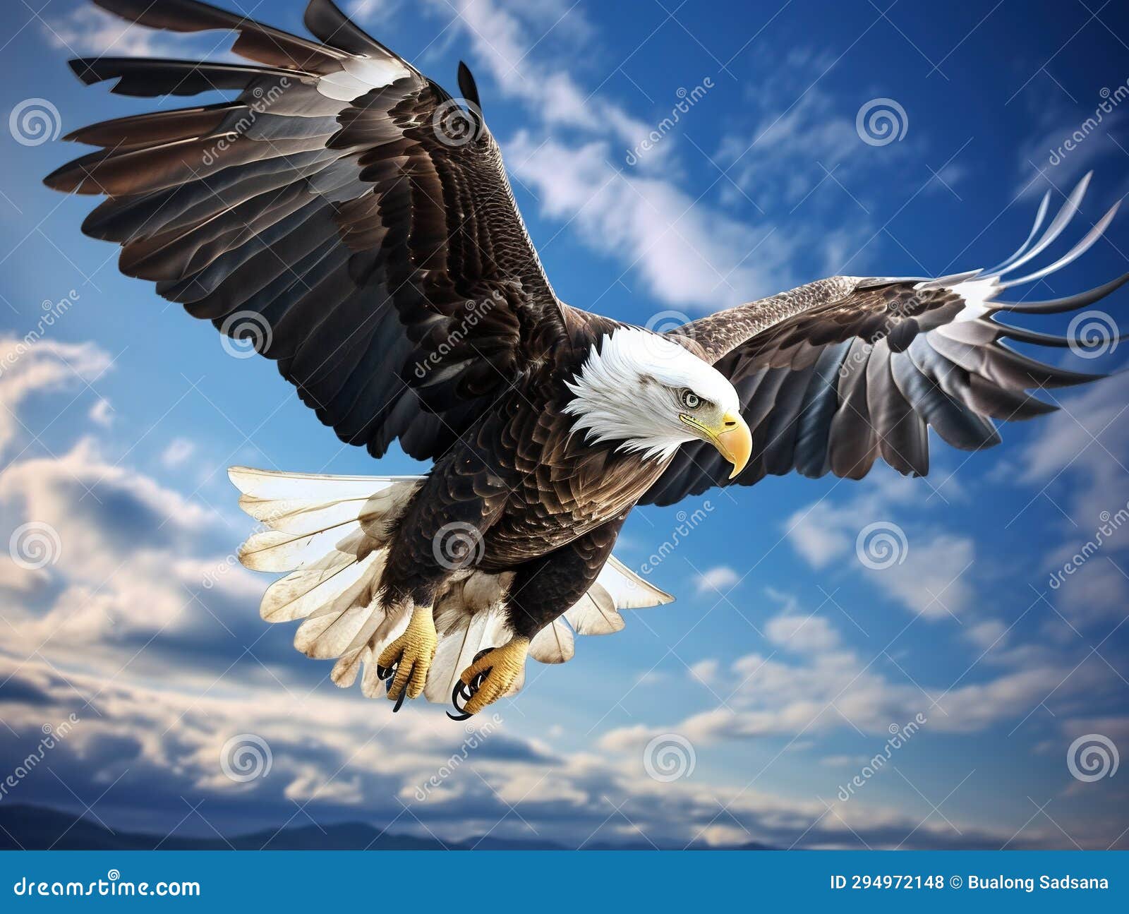 Eagle Made with Generative AI Illustration Stock Illustration ...