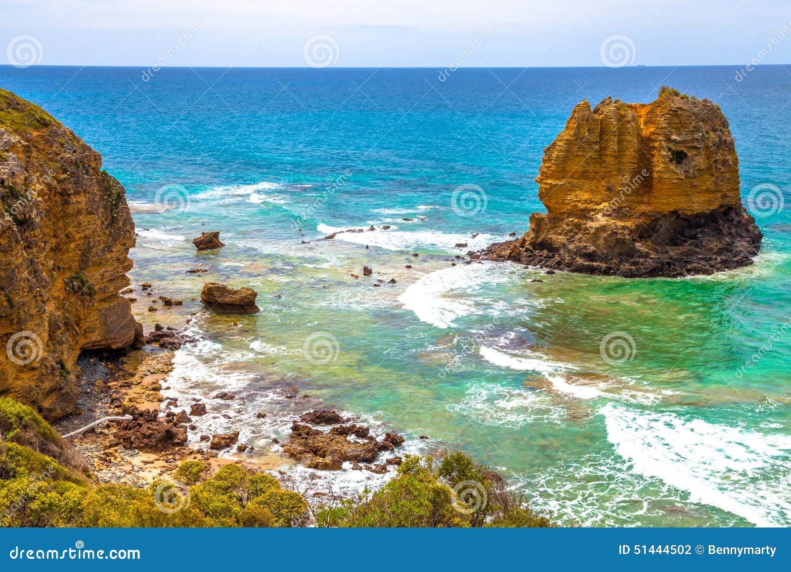 Eagle Point Marine Sanctuary, Victoria Australia Fotografia Stock ...