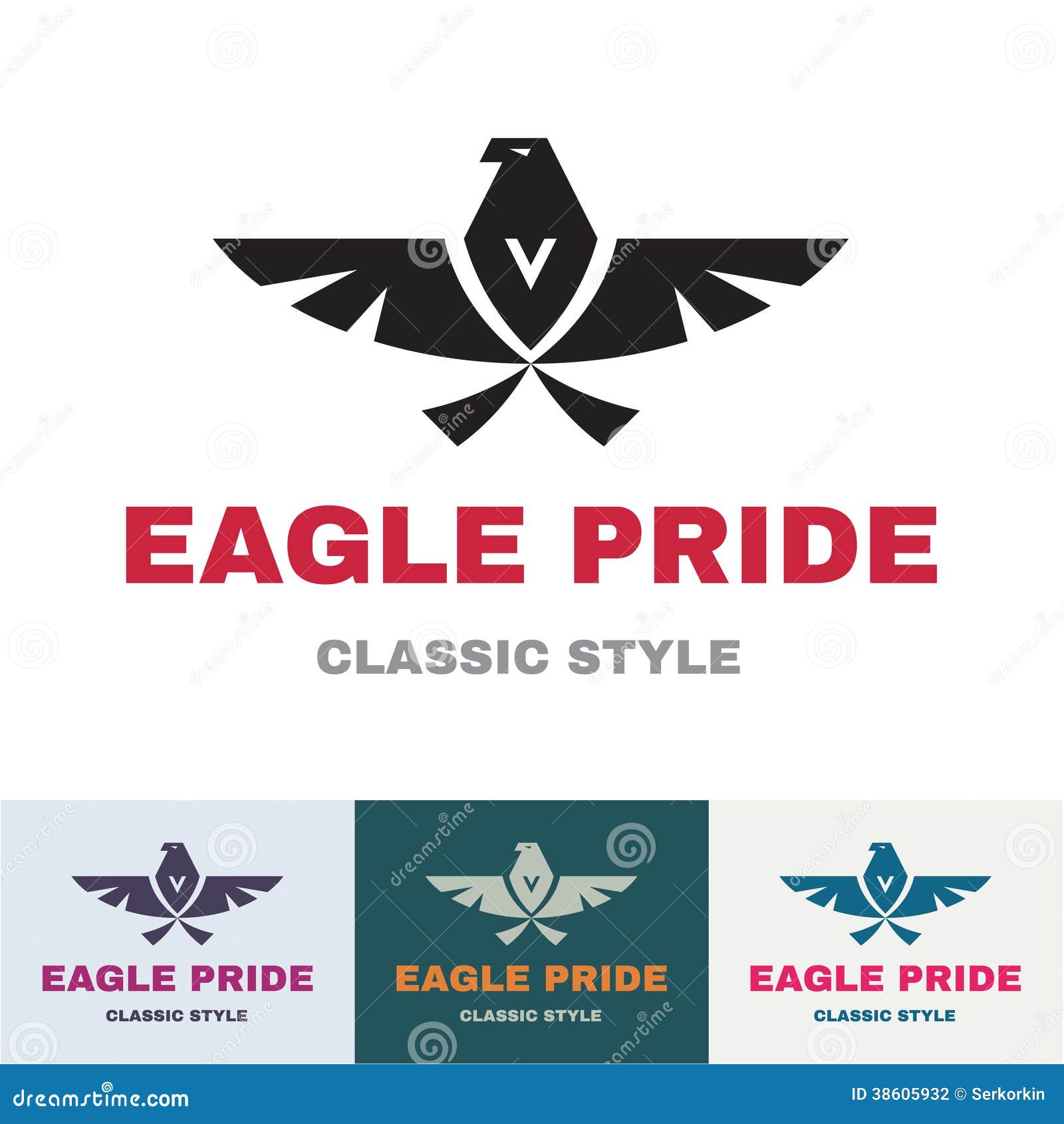 Eagle Pride - Logo for Business Compan Stock Vector - Illustration of ...