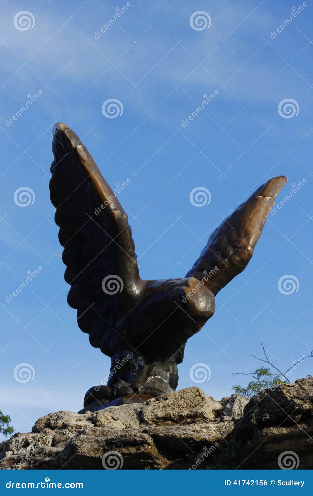 Eagle. Pyatigorsk Emblem stock photo. Image of eagle - 41742156