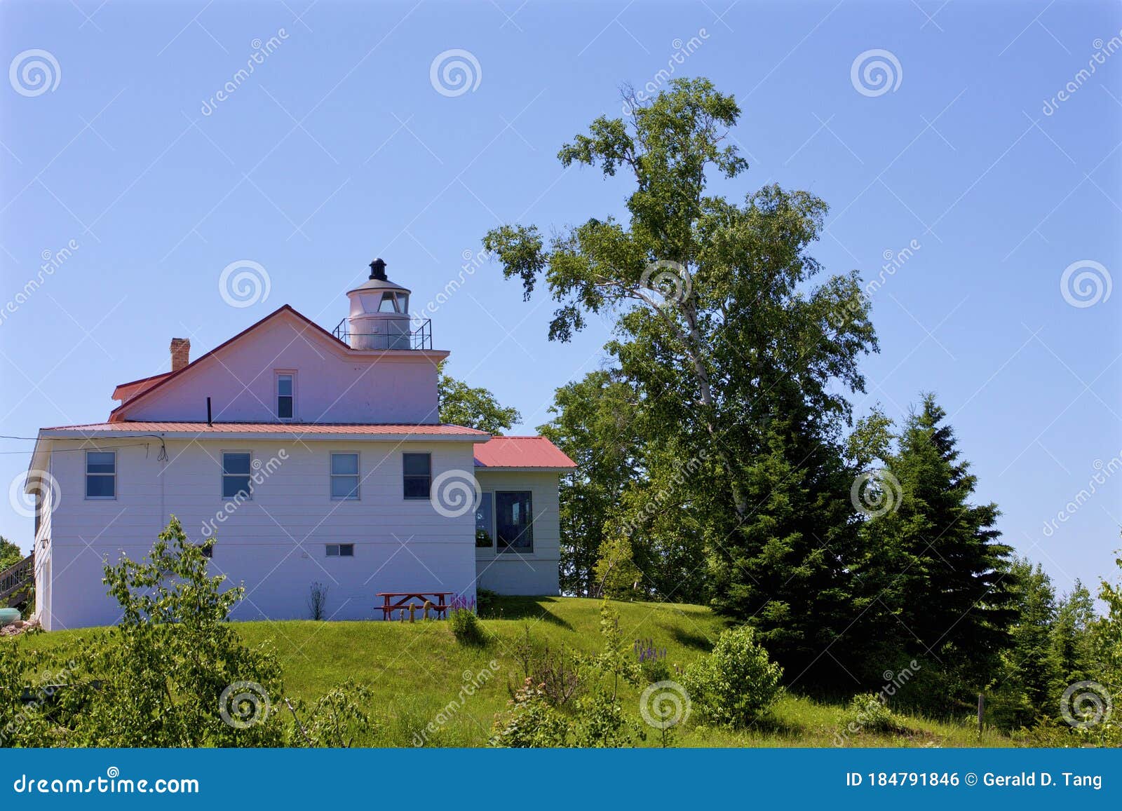 Eagle River Light 809874 stock photo. Image of superior - 184791846