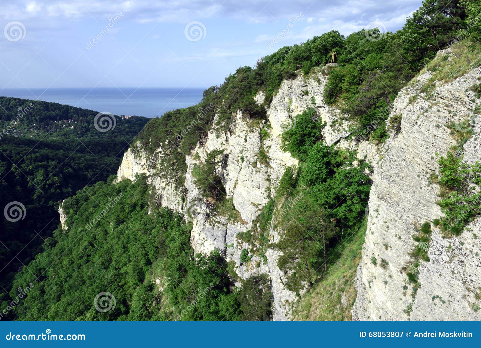 Eagle Rock, or the Rock of Prometheus Stock Image - Image of nature ...