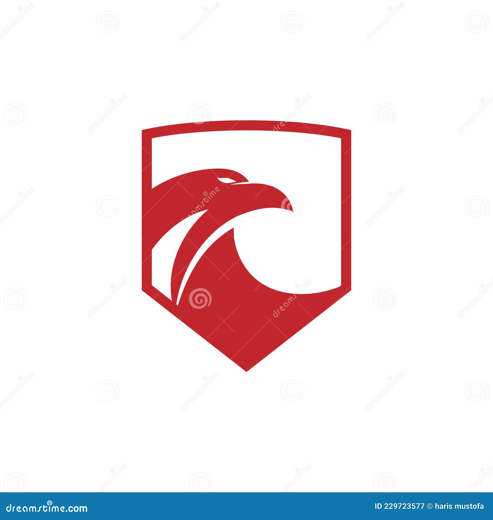 Eagle Shield Icon Design Template Illustration Isolated Stock Vector ...