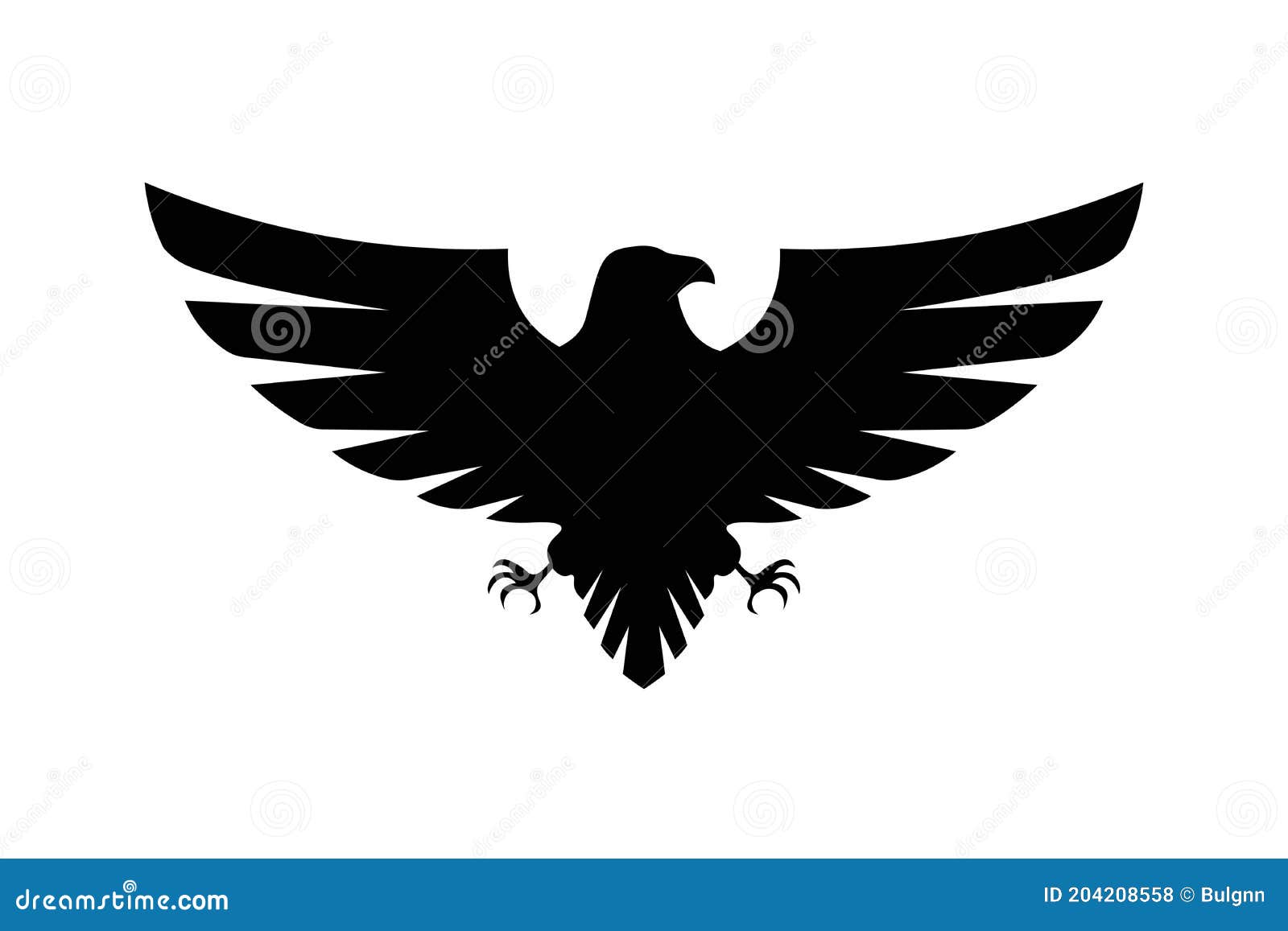 Eagle. Simple Icon. Flat Style Element for Graphic Design. Vector EPS10 ...