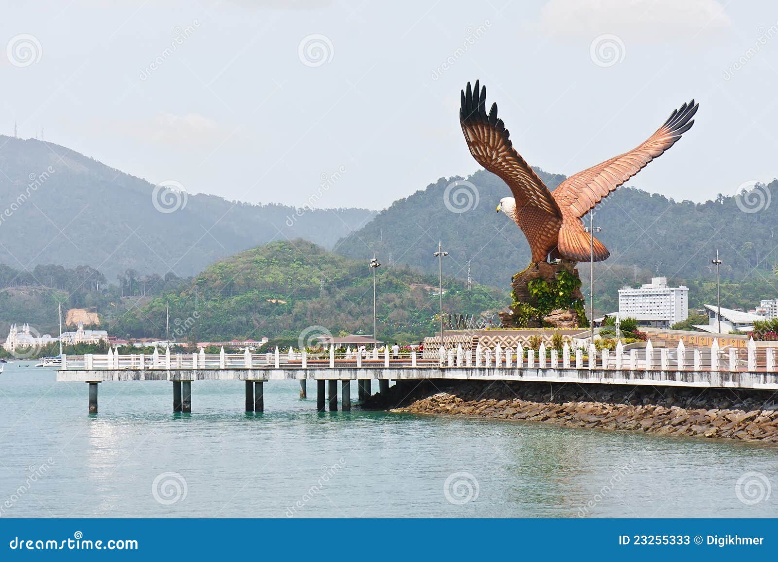 Eagle Square Langkawi stock image. Image of insignia - 23255333