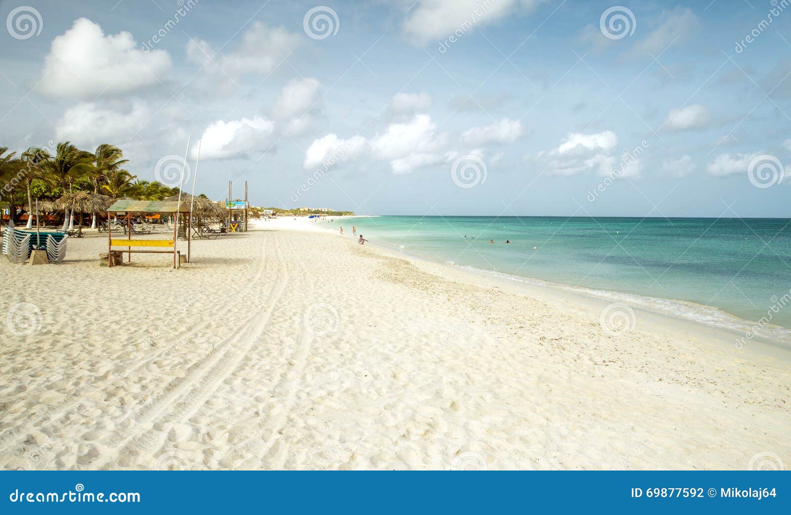 Eagle-Strand Auf Aruba-Insel Redaktionelles Stockfotografie - Bild von ...