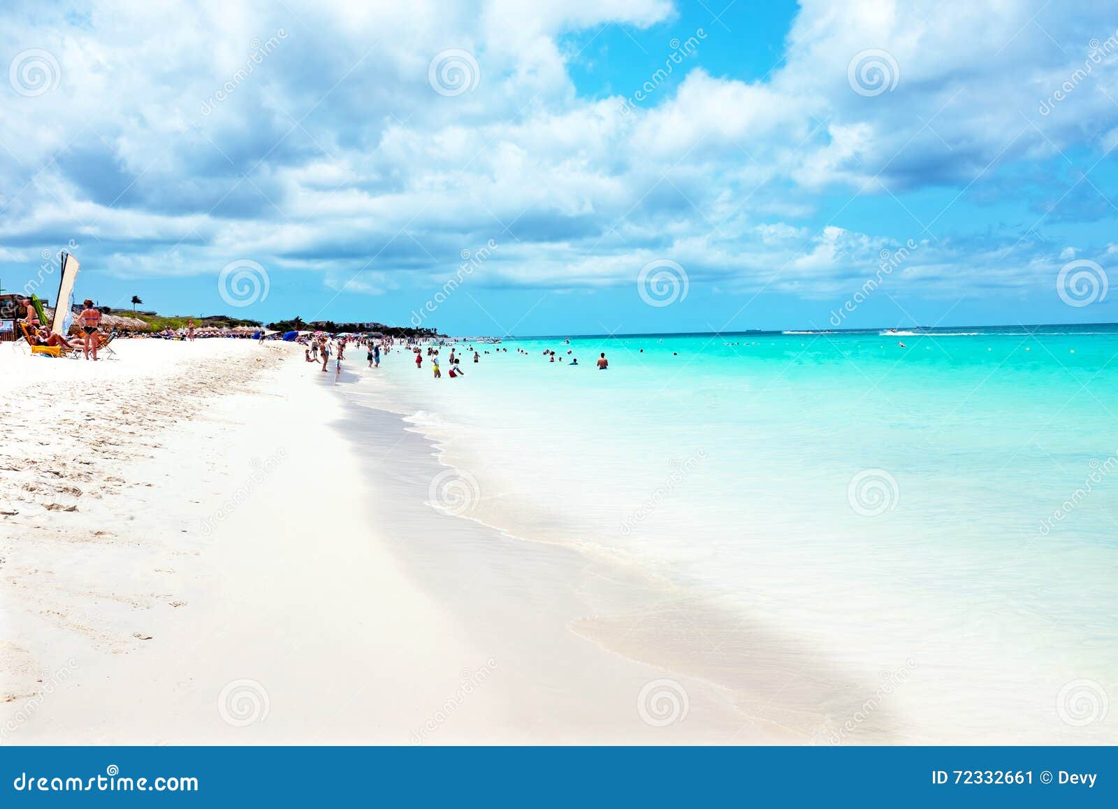 Eagle-Strand Auf Aruba-Insel Redaktionelles Foto - Bild von strand ...