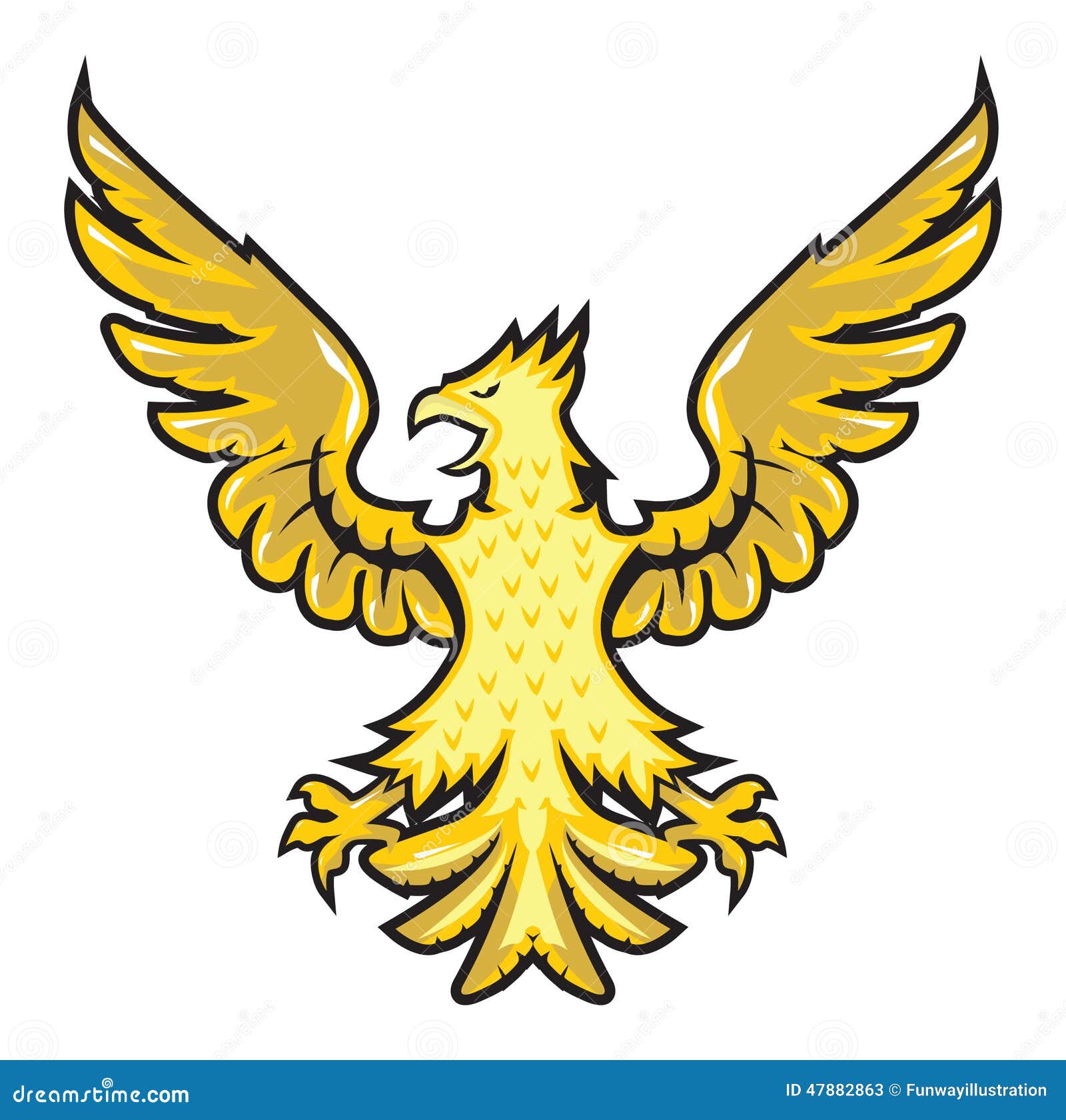 Eagle Symbol Illustration de Vecteur - Image: 47882863