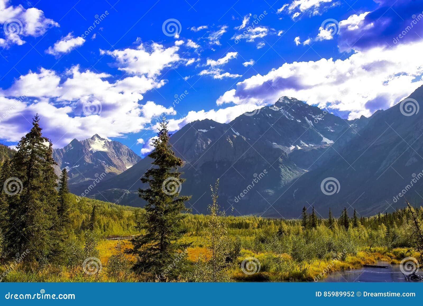Eagle Valley stock photo. Image of clear, snow, mountain - 85989952