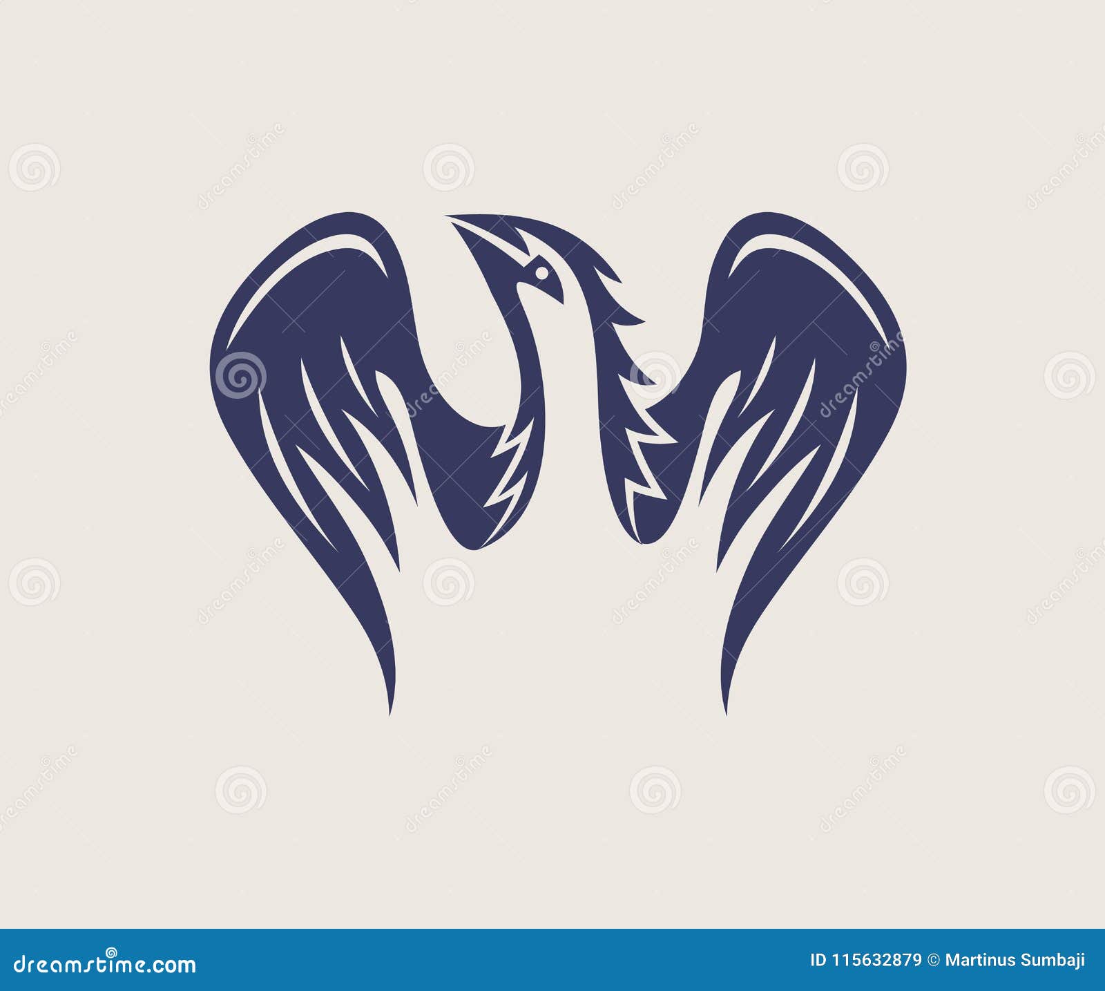Winged M Logo Inspired By Nike Stock Vector (Royalty Free)