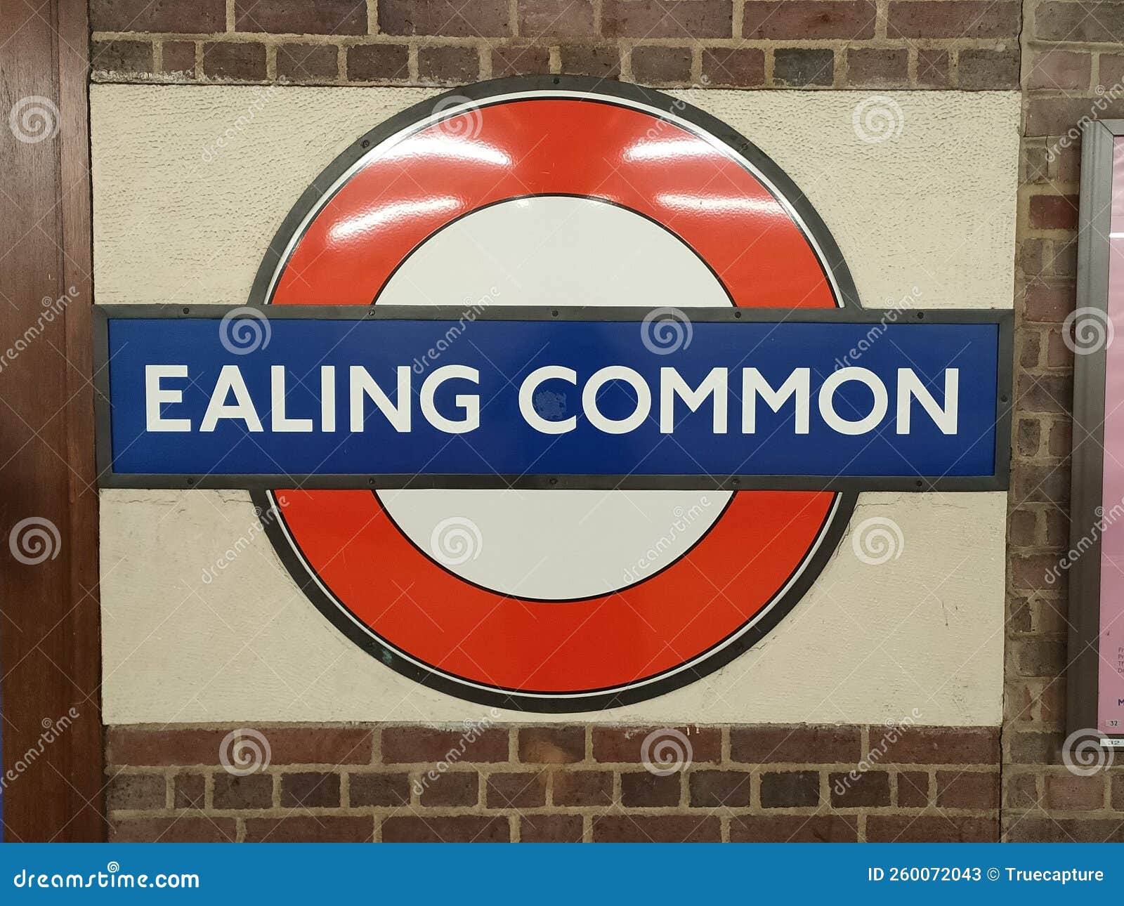 Ealing Common London Underground Station Editorial Stock Photo - Image ...