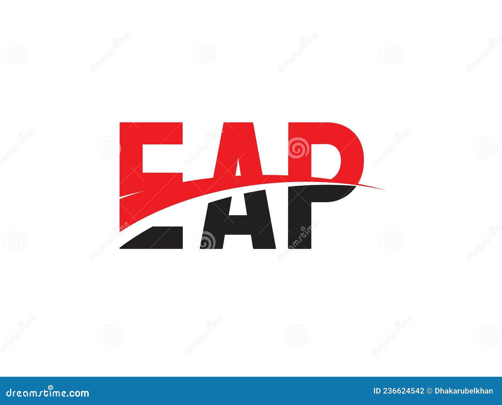 EAP Letter Initial Logo Design Vector Illustration Stock Vector ...