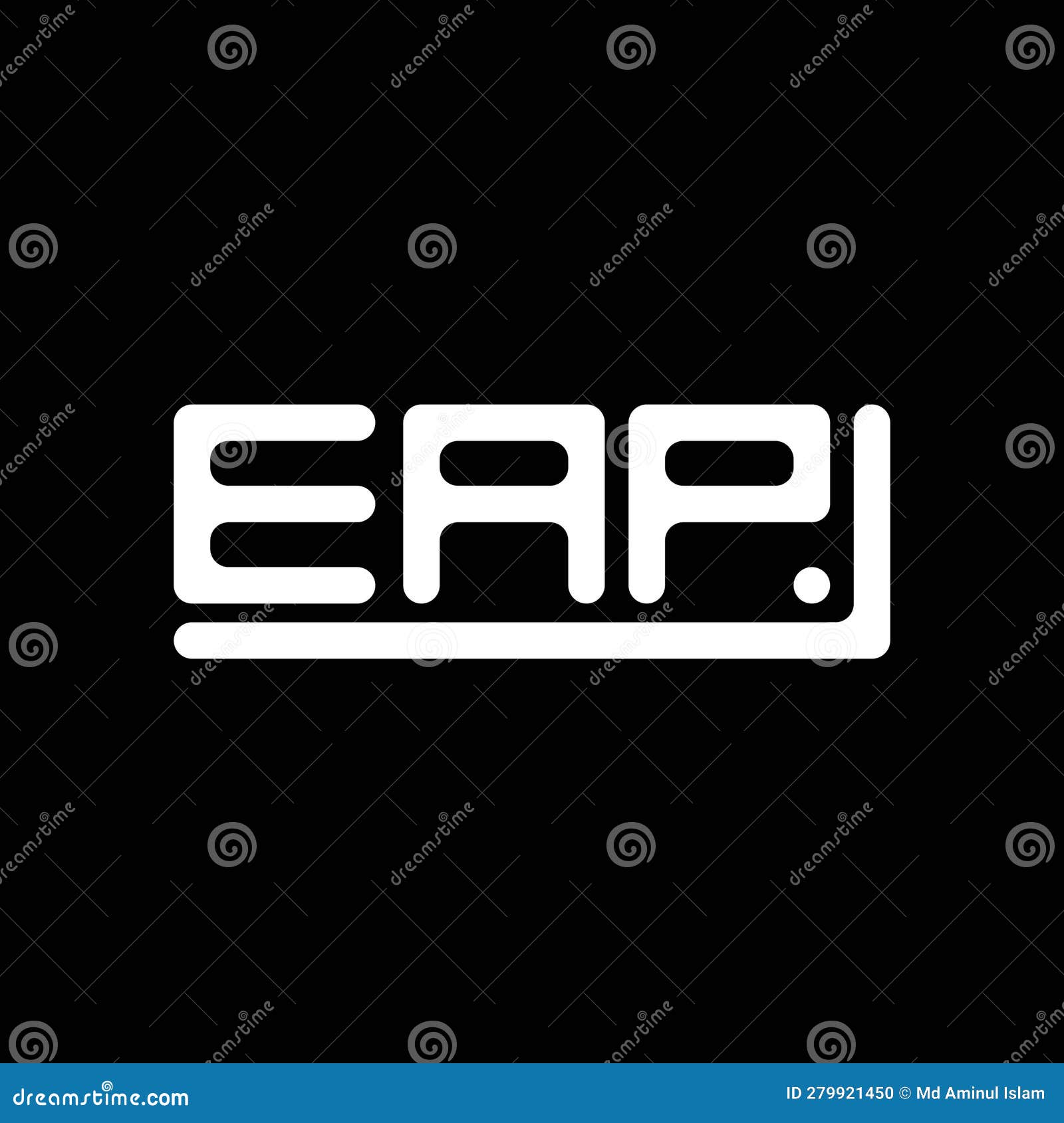 EAP Letter Logo Creative Design with Vector Graphic, EAP Stock Vector ...