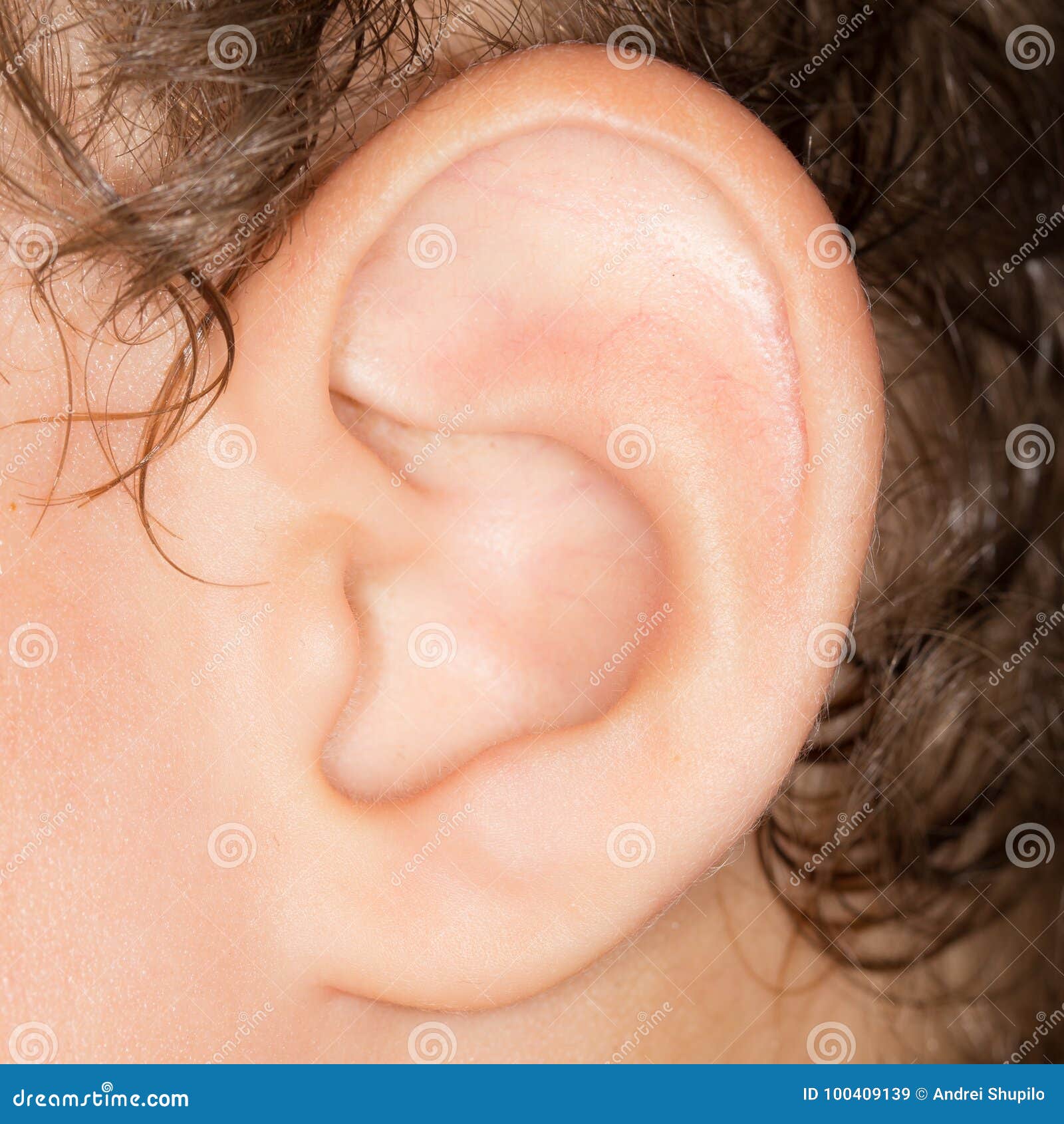Ear of a boy stock image. Image of life, peace, body - 100409139