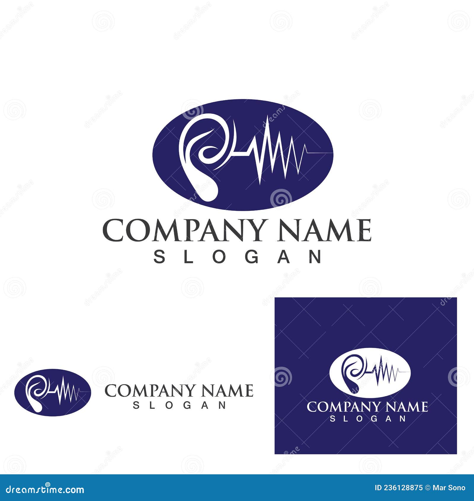 Ear Care Logo and Symbol Vector Stock Vector - Illustration of cartoon ...